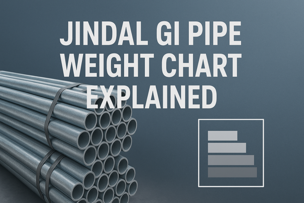 Jindal GI Pipe Weight Chart Explained